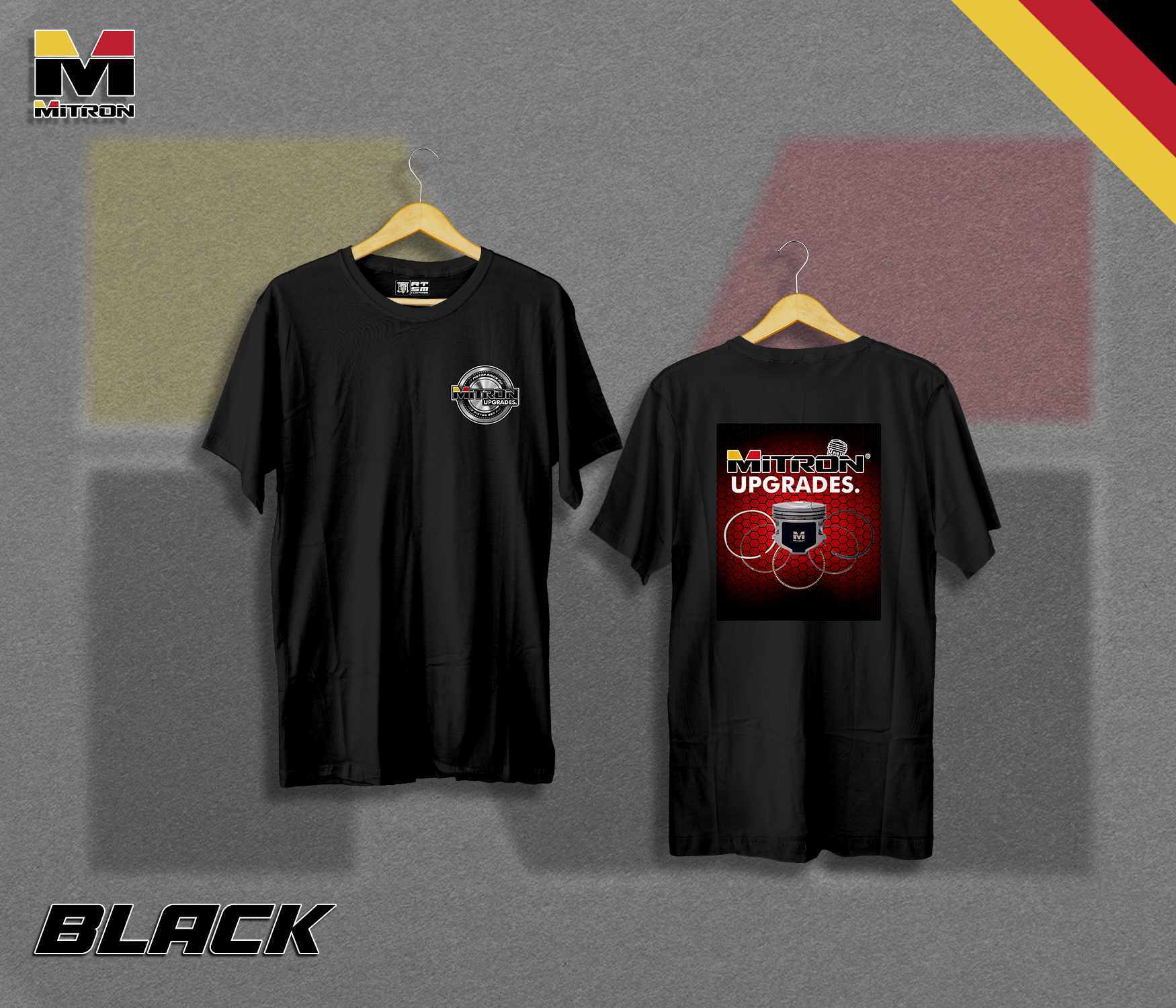 MITRON Upgrades T-shirt (BLACK) – MITRONPARTS